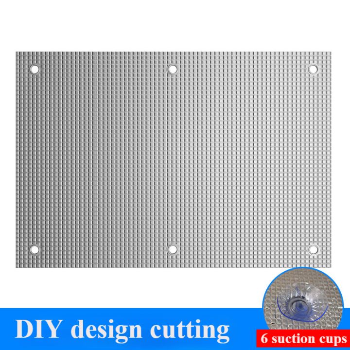 DIY Design Window Sun Shade Film Home Sunshade Protector Pad Aluminum ...