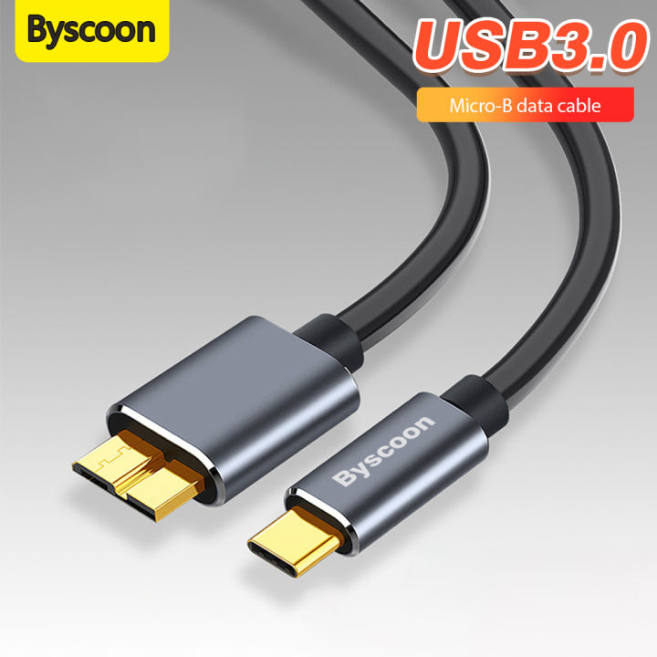 USB3.1 to Micro B USB C 3.0 Cable Type-C to Micro B Cable Connector ...
