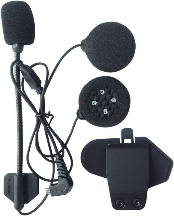 Freedconn T-MAX Bluetooth Motorcycle Helmet Full Accessories Set ...