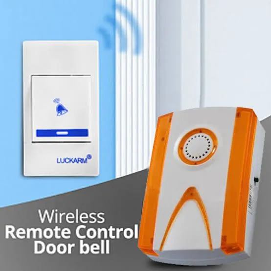 Wireless Door Bell Remote Control Office Bell Long Distance Range With ...