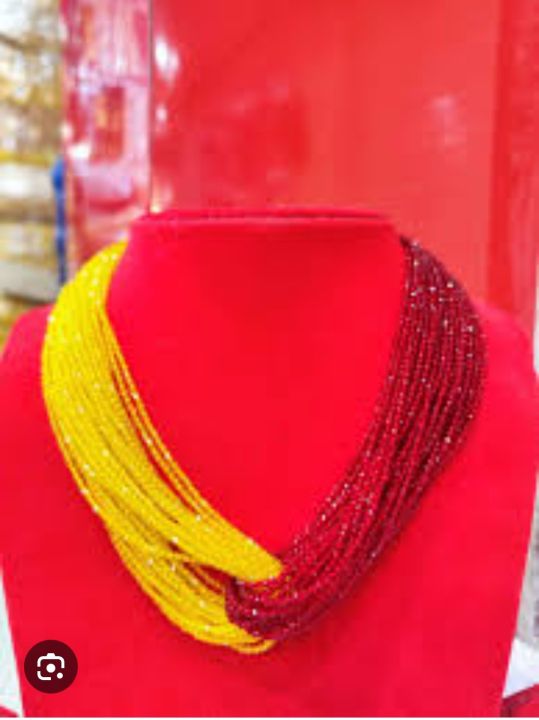 Traditional Nepali Hydro Crystal Small Design Pote | Daraz.com.np