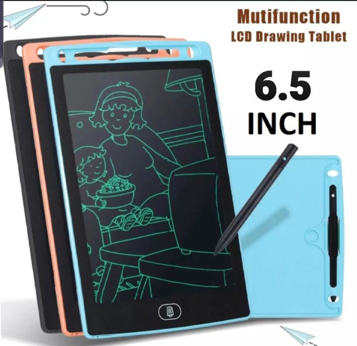 LCD Writing Tablet 6.5 Inches Electronic Slate E-writer Digital Memo ...