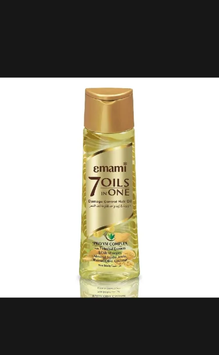 Emami 7 Oils In One Damage Control Hair Oil, with Goodness of Almond ...