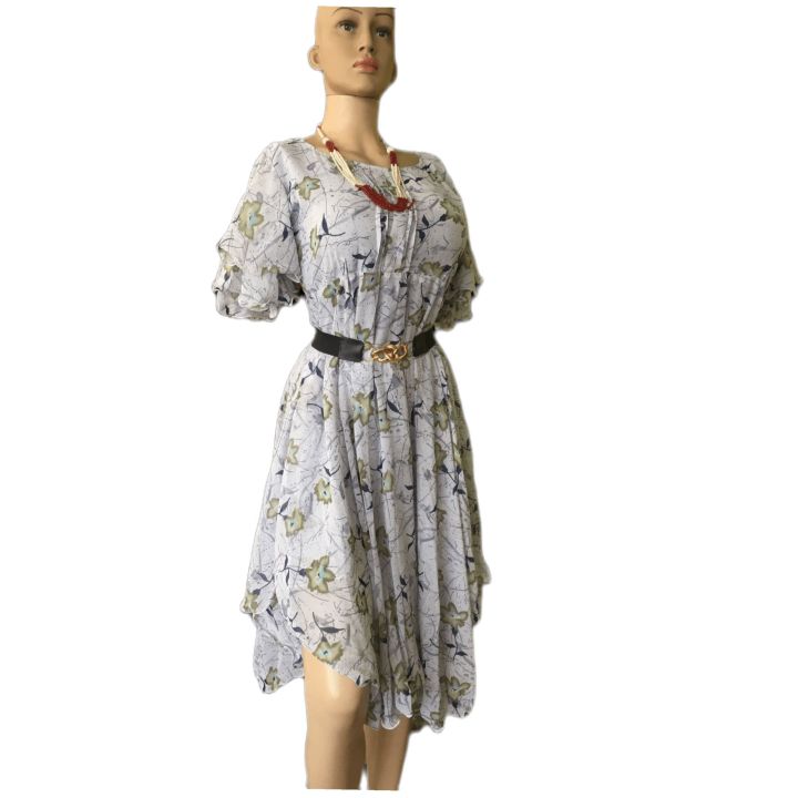 Shiffon One Piece Dress For Women | Daraz.com.np