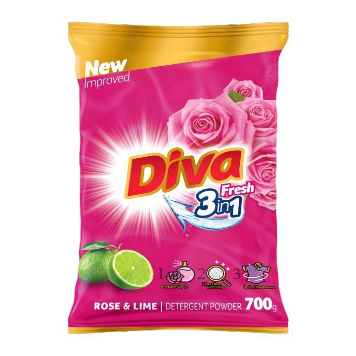 Diva Detergent powder Rose&Lime 1kg | Daraz.lk
