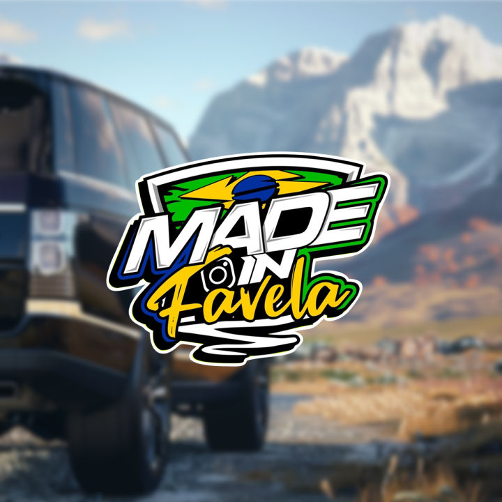 1PC Street Style Green Yellow Blue White Made In Favela Waterproof ...