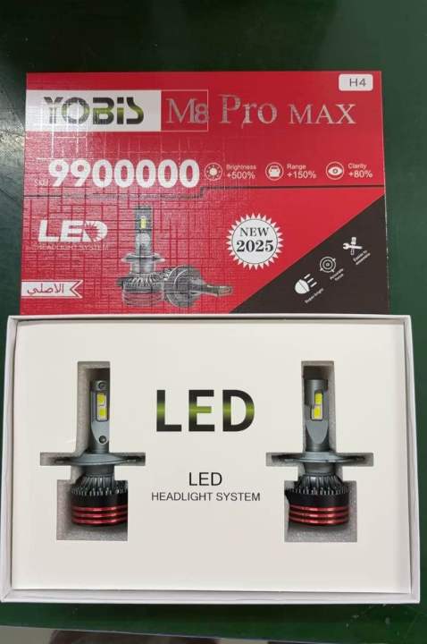 Yobis M8 pro max /Led Headlight System canbus led waterproof ip68|super ...