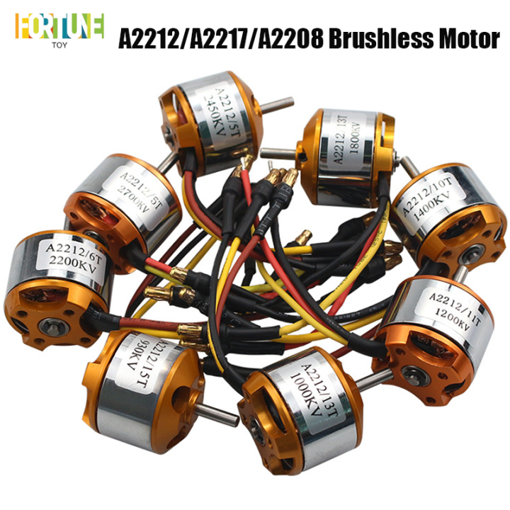 Xxd Xinsida A2212/A2217/A2208 Brushless Motor Kv 1000/1400/2200/2450 For Rc Type Aircraft Uav ...