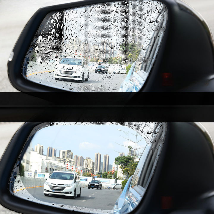 2pc Car rearview mirror rainproof film side window high-definition ...