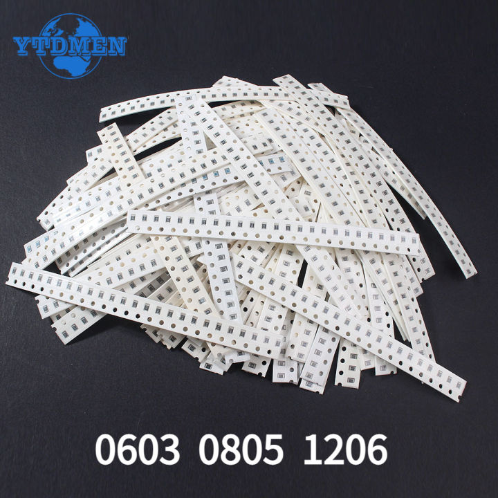 1500PCS Film Resistor 0603 0805 1206 SMD Resistors Assorted Kit 60 ...