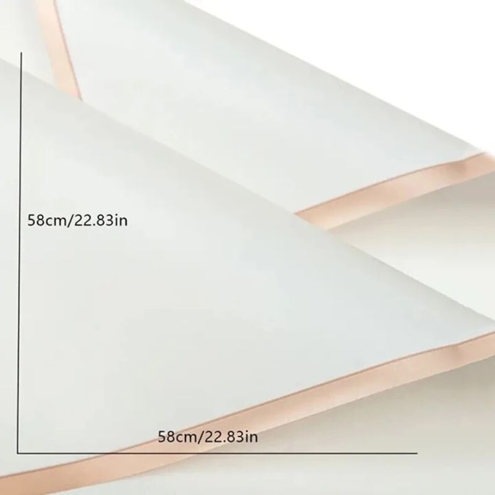 20pcs Waterproof Bouquet Wrapping Paper, Floral DIY Material, Golden ...