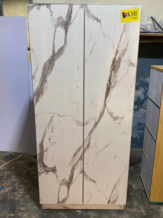 ARS Furniture, modern design cupboard in white luxury marble, with ...