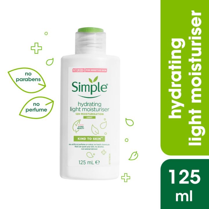 Simple Hydrating Light Moisturizer - 125ml | Daraz.com.bd