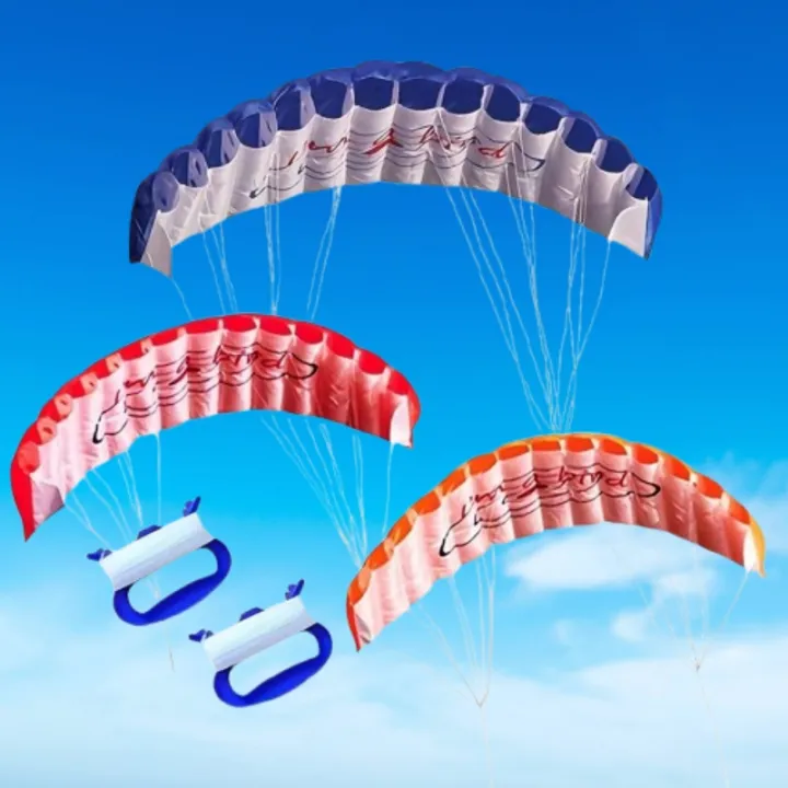 New beginner kitesurf dual Line Stunt power Kite beach kites parafoil ...
