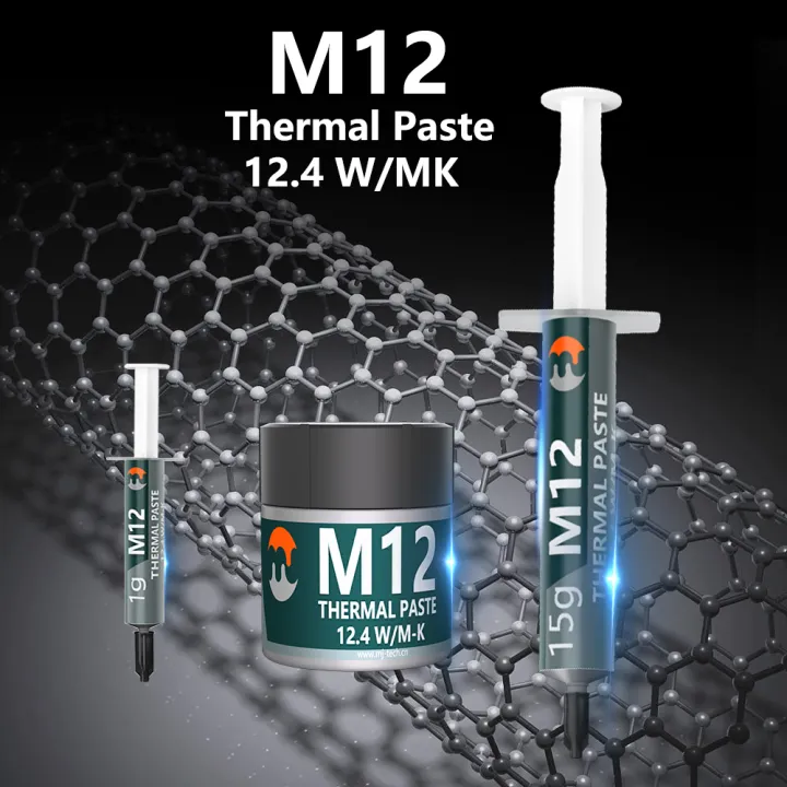 MJ Thermal Paste Performance Thermal Conductive Grease Paste 12.4 W/MK ...