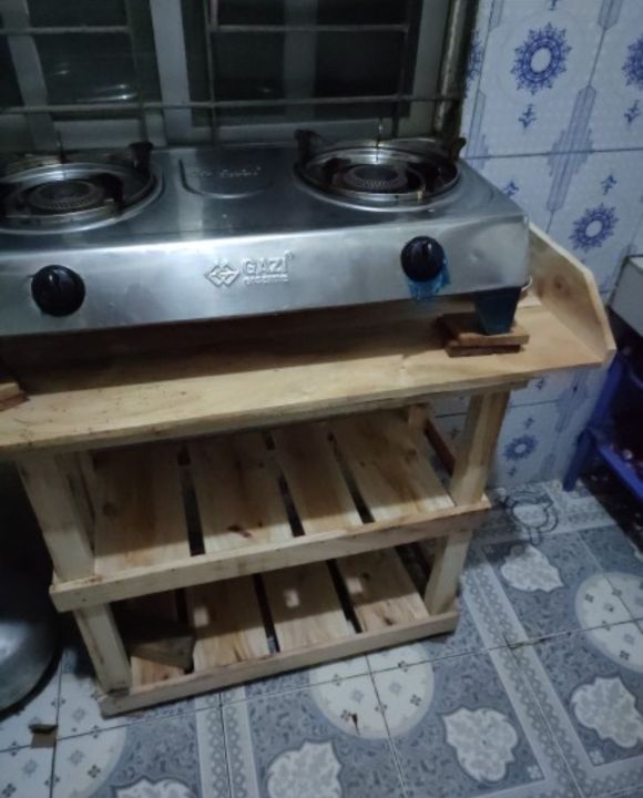 Gas stove or induction cooker stand table | Daraz.com.bd