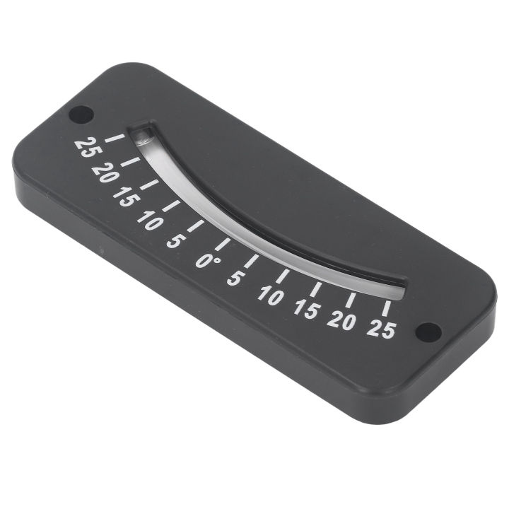 Glass Tube Inclinometer 25°Clear Scale ABS Mini Angle Inclinometer for ...