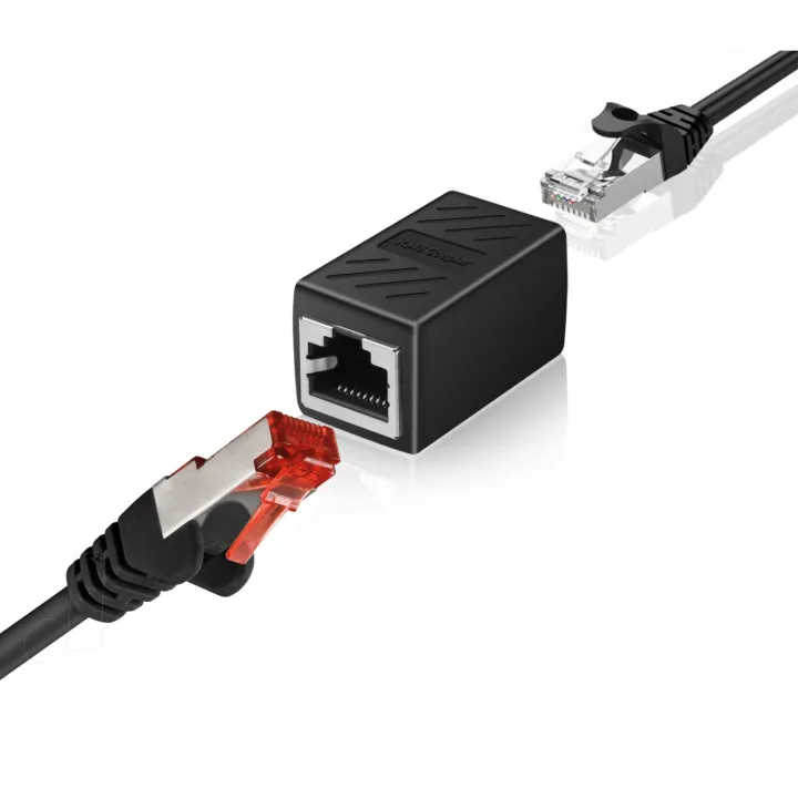 Internet Cable Connector RJ45 Coupler Jointer Heavy | Daraz.com.np