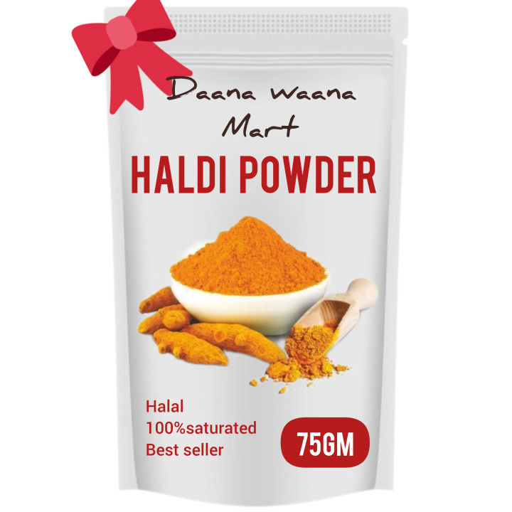Haldi • Haldee • Powder • Wild Turmeric Powder for Skin 75gm | Daraz.pk