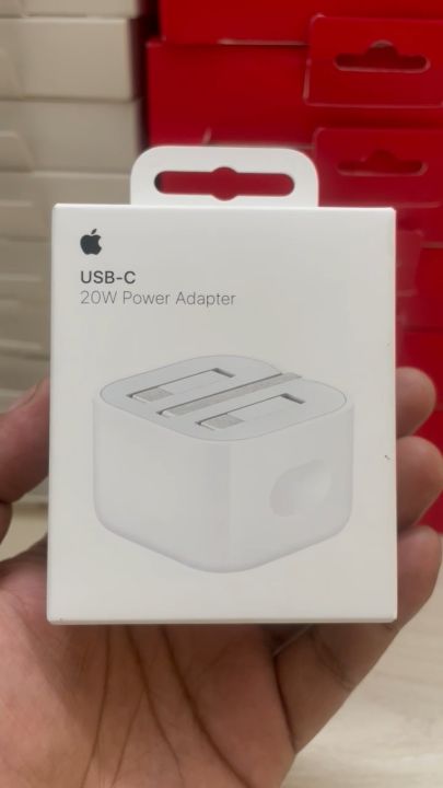 Apple 20W USB-C Power Adapter Folding Pins (A2344) | Daraz.com.bd