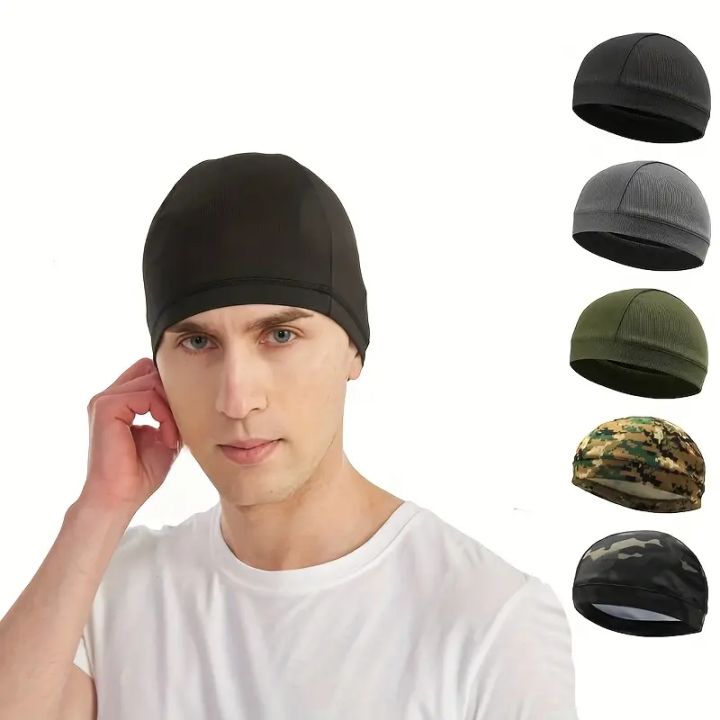 Summer Unisex Quick-dry Motorcycle Bicycle Breathable Hat Helmet Inner ...