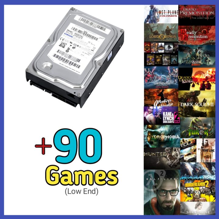 Hard Disk with 90 games for 4GB Ram Desktop hard disk 320GB | Daraz.lk