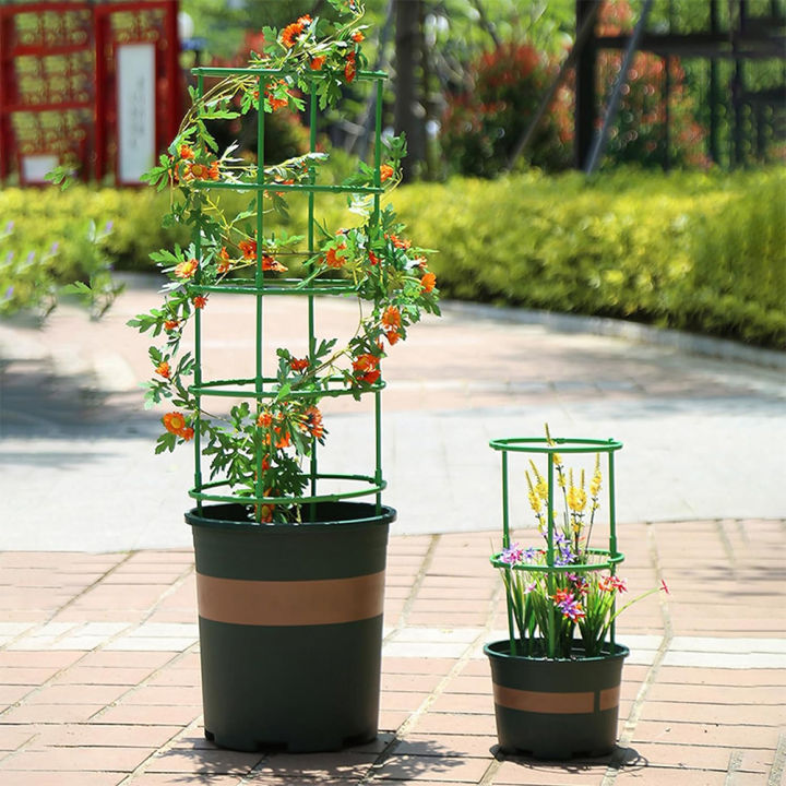 5 Layer Plant Support Cage Indoor Outdoor Plant Climbing Support System ...