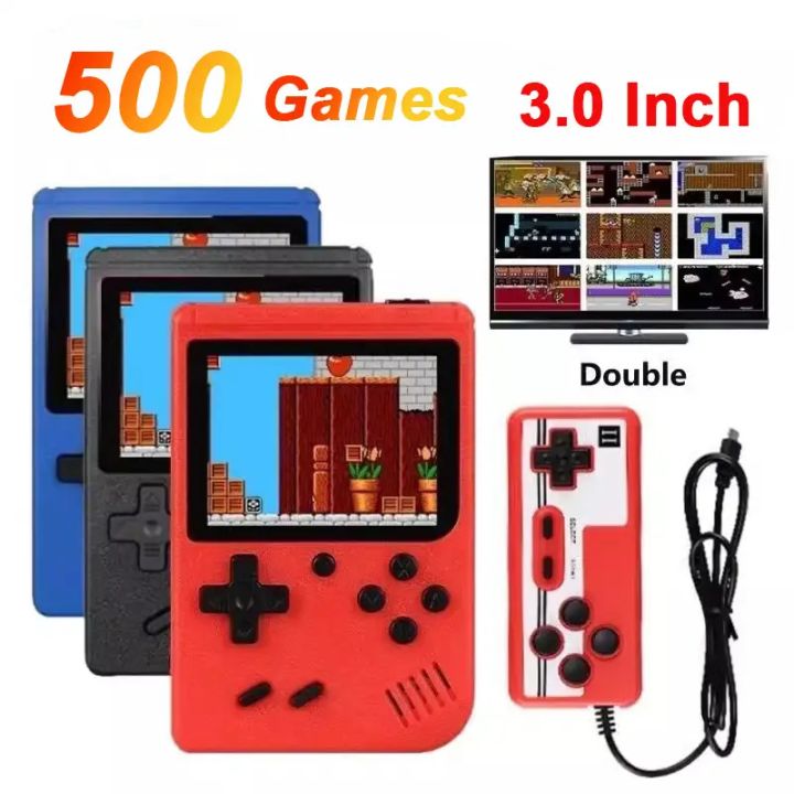 Built-in 500+ Classic Games 3 Inch Arcade Retro Console Games Console ...
