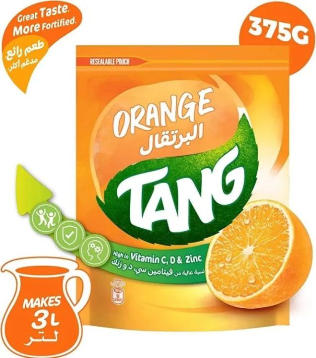1/4 Tang Orange Flavor, 375gm (Bahrain) | Daraz.com.bd