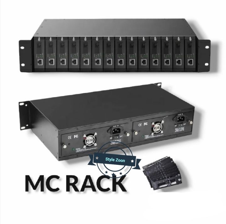 Rack Mount Chassis 14 Slot MC-1400-5V for Media Converter | Daraz.com.bd