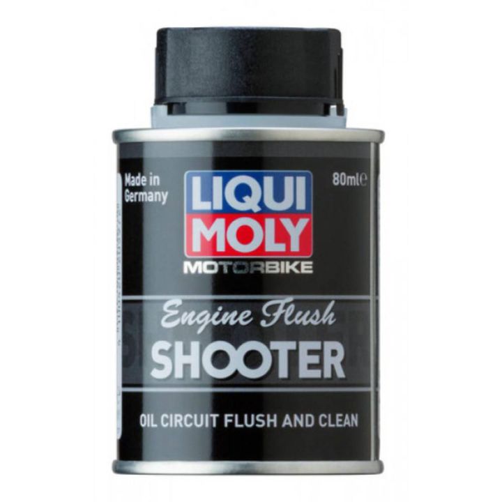 LIQUI MOLY MOTORBIKE ENGINE FLUSH SHOOTER OIL CIRCUIT FLASH AND CLEAN ...