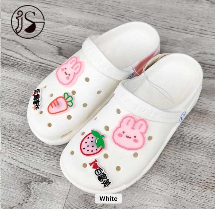 Summer Cartoon Crocs Slippers for Women - Lightweight & Stylish ...