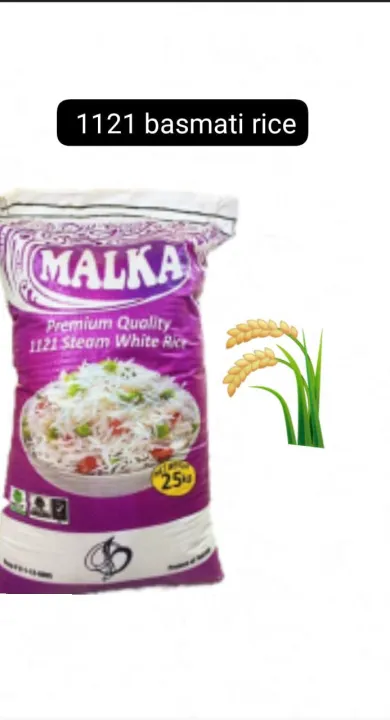 1121 double steam basmati extra long grain rice 25kg | Daraz.pk