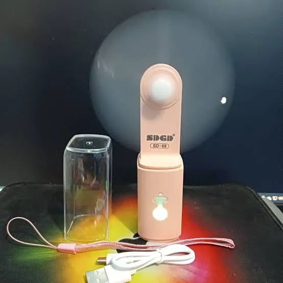 SD-69 Mini pocket Fan With Torch Light | Daraz.com.bd