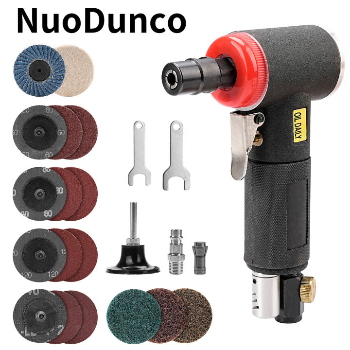 24Pcs Air Angle Die Grinder mini Polishing Machine 90 Degree Angle ...
