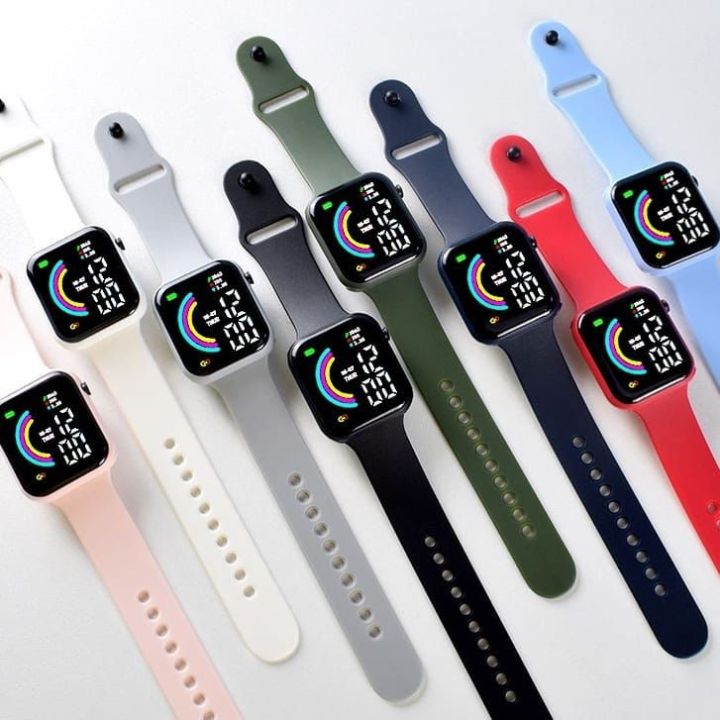 Digital Rainbow Led Watch | Daraz.lk