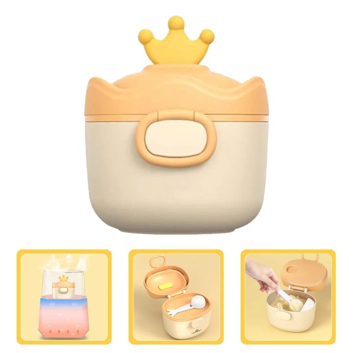 Portable Baby Food Storage Box BPA Free Formula Dispenser Cartoon ...