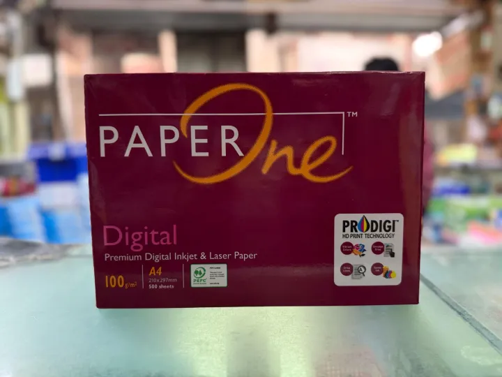 Paper Ream A4 size sheet , Paper One Brand , 500 sheets in one Rim ...