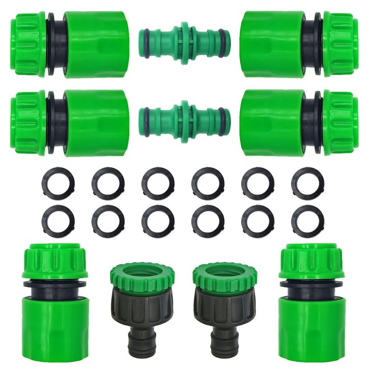 Garden Watering Hose ABS Quick Connector 1/2” End Double Male Hose ...