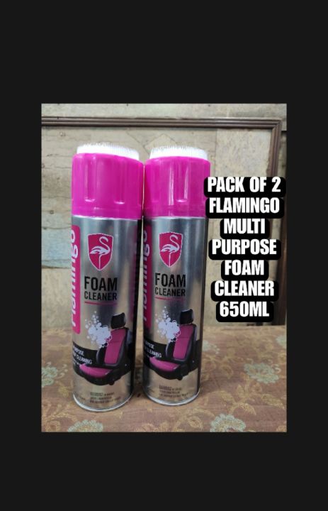 02 Pieces Flamingo Multi Purpose Foam Cleaner for Cleaning Purpose | Daraz.pk