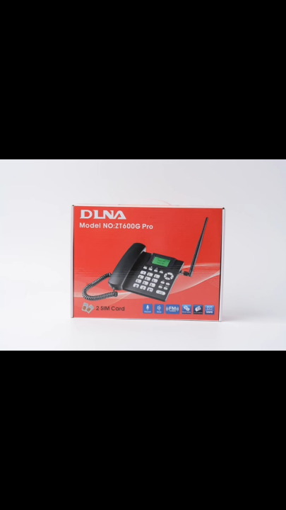 DLNA ZT600G PRO GSM Dual SIM Telephone Set SIM Supported Land Phone ...
