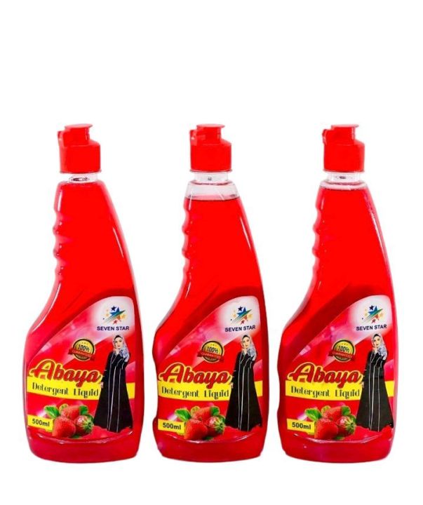 3-Piece Abaya Detergent Liquid Set - 500ml Each | Daraz.lk