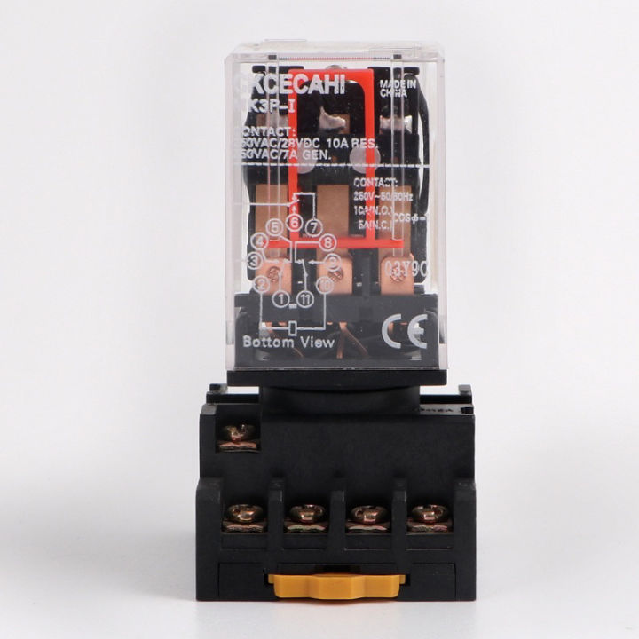 PNC model: MK2P-I relay 8 pin relay 8 pin wind current: 10A Contactor ...
