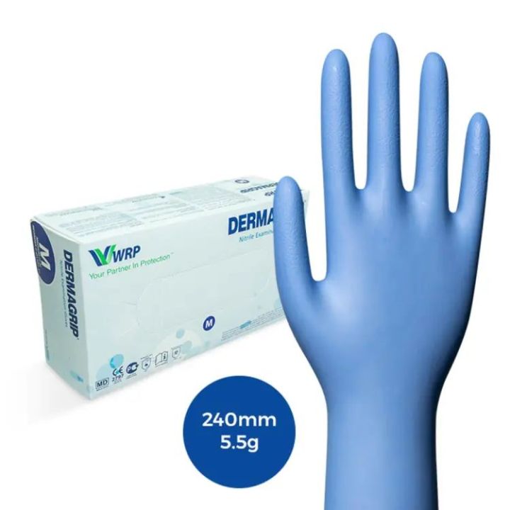 DERMAGRIP Ultra Nitrile Examination Gloves 1 BOX | Daraz.com.bd