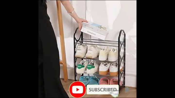 4 Layers / 5 Layers Stock Non-Breakable Shoe Rack Shoe Shelf ...