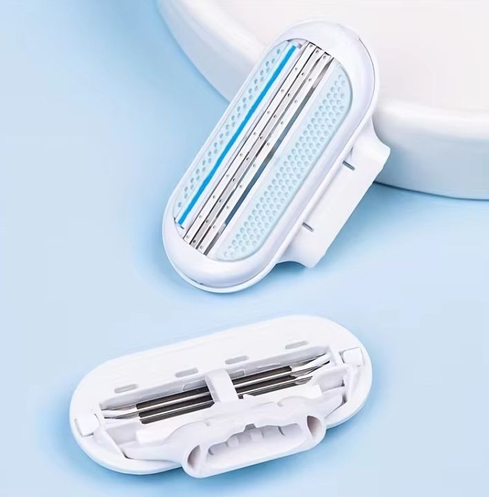 4/8PCS High Quality Safety Metal Razor Blade Women Beauty Bikini Hair ...