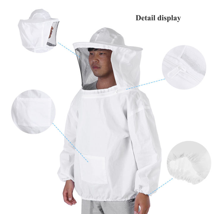 Beekeeping Suit Beekeeping Protective Equipment Professional Beekeeping Protective Jacket Suit ...
