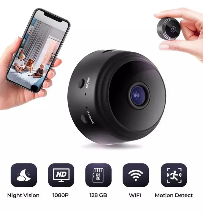 A9 Wi-Fi Night Vision Mini IP Camera | Daraz.com.bd