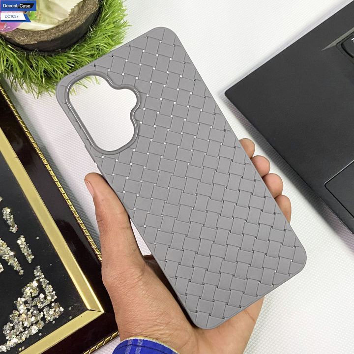 Xiaomi Redmi A5 Cover - Gray - Woven Premium Phone Case With Stylish ...