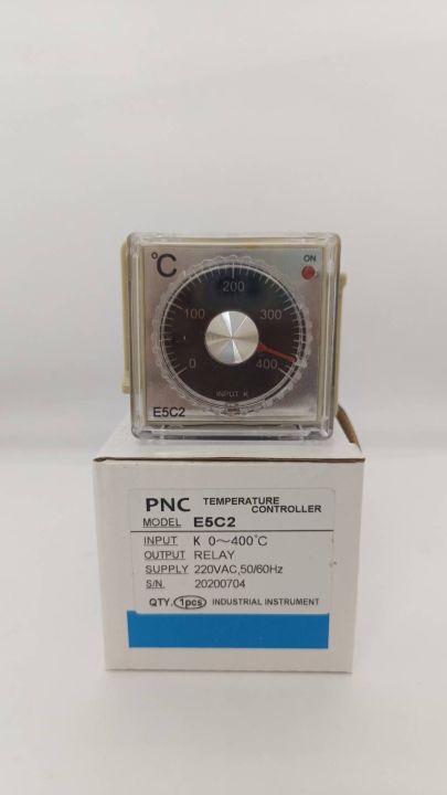 Model: e5c2 temperature controller, tempoler, temperature controller, width 48x48mm. 0-400 ...